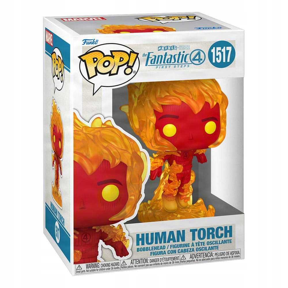 Human Torch Funko Pop - Niska cena na Allegro