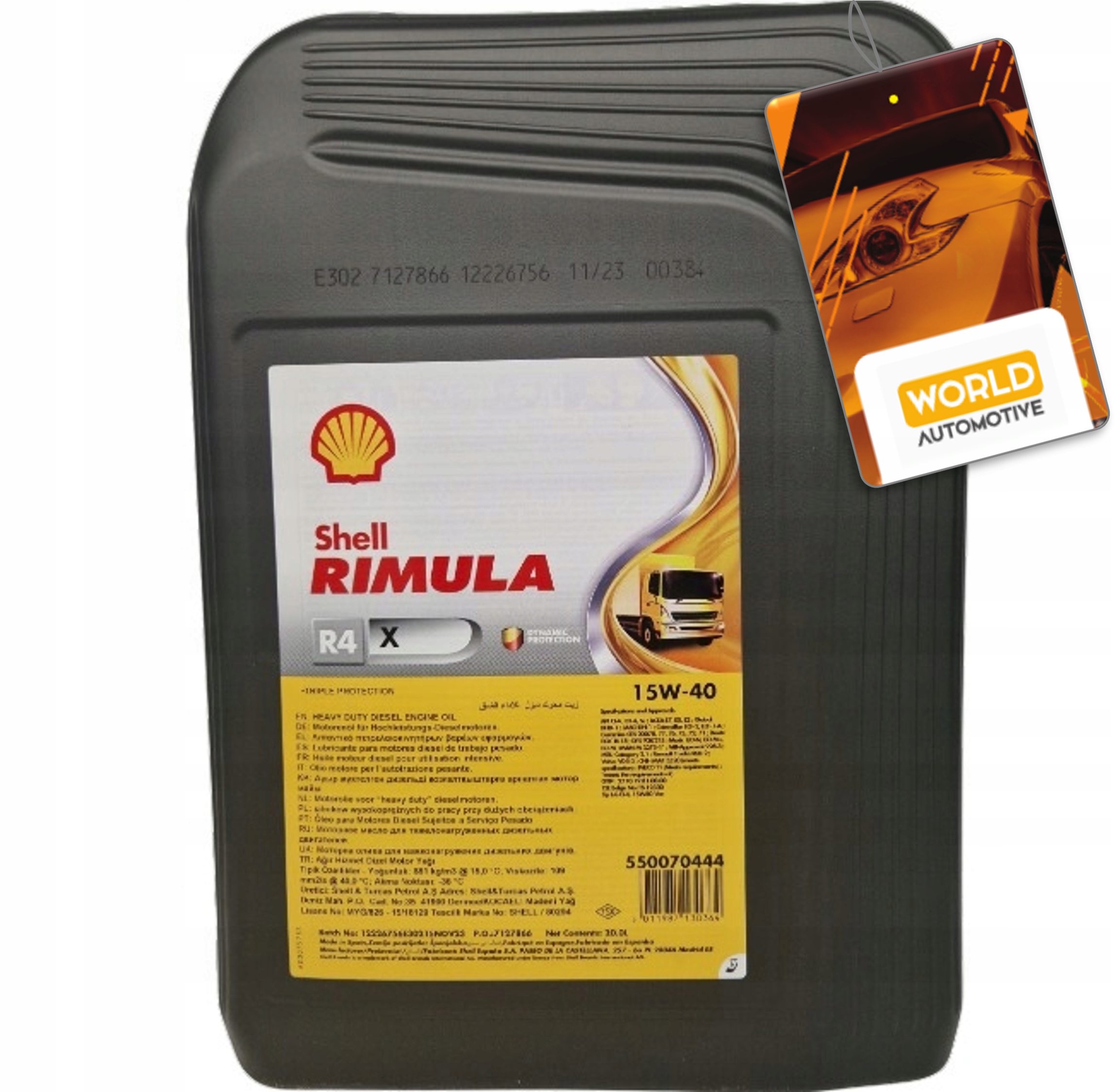Shell Rimula 15w40 20l - Niska cena na Allegro