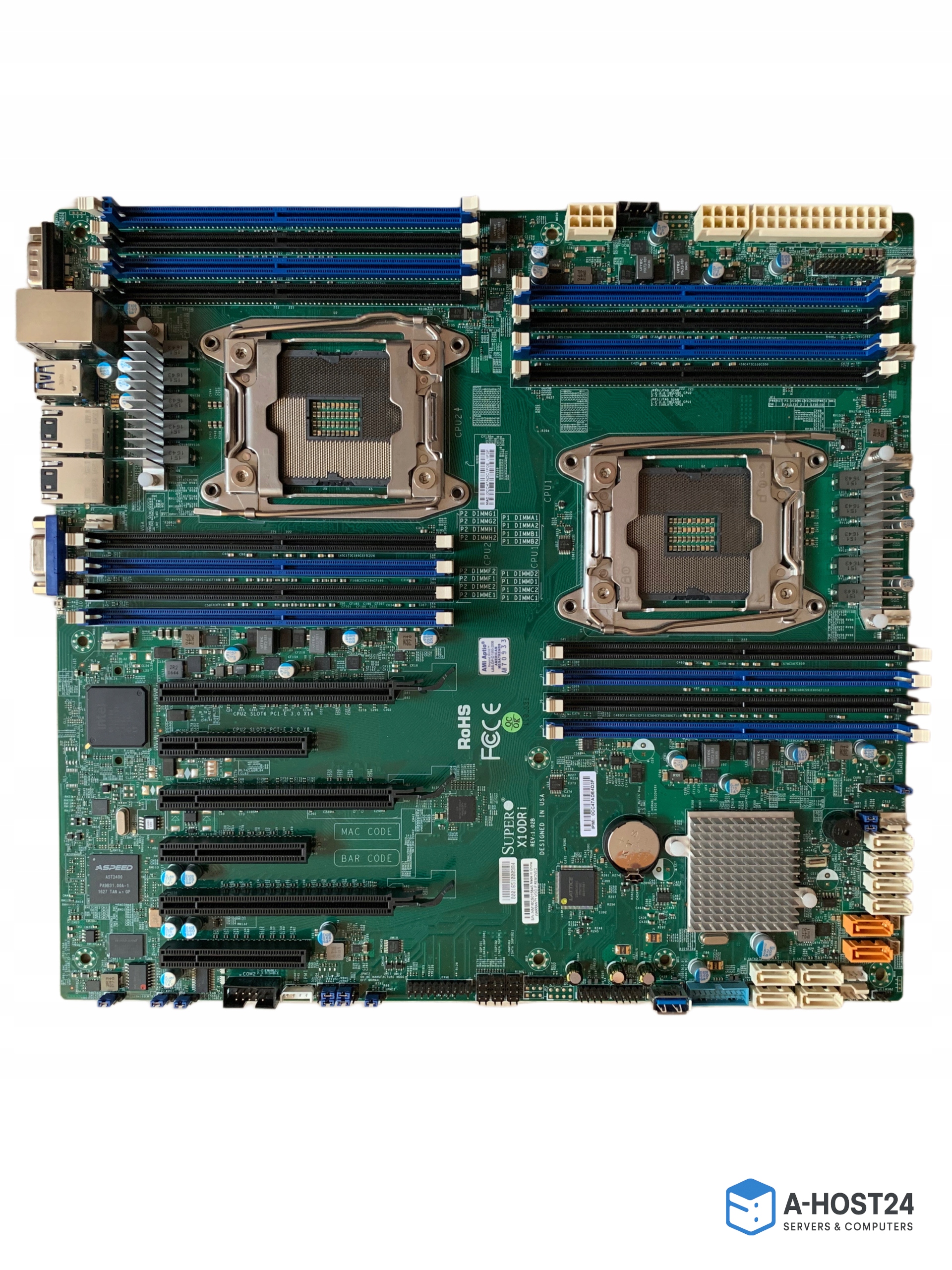 Płyta główna Supermicro X10DRi REV.1.02B eATX LGA2011-3 Dual Socket 2x - Sklep, Opinie, Cena w ...