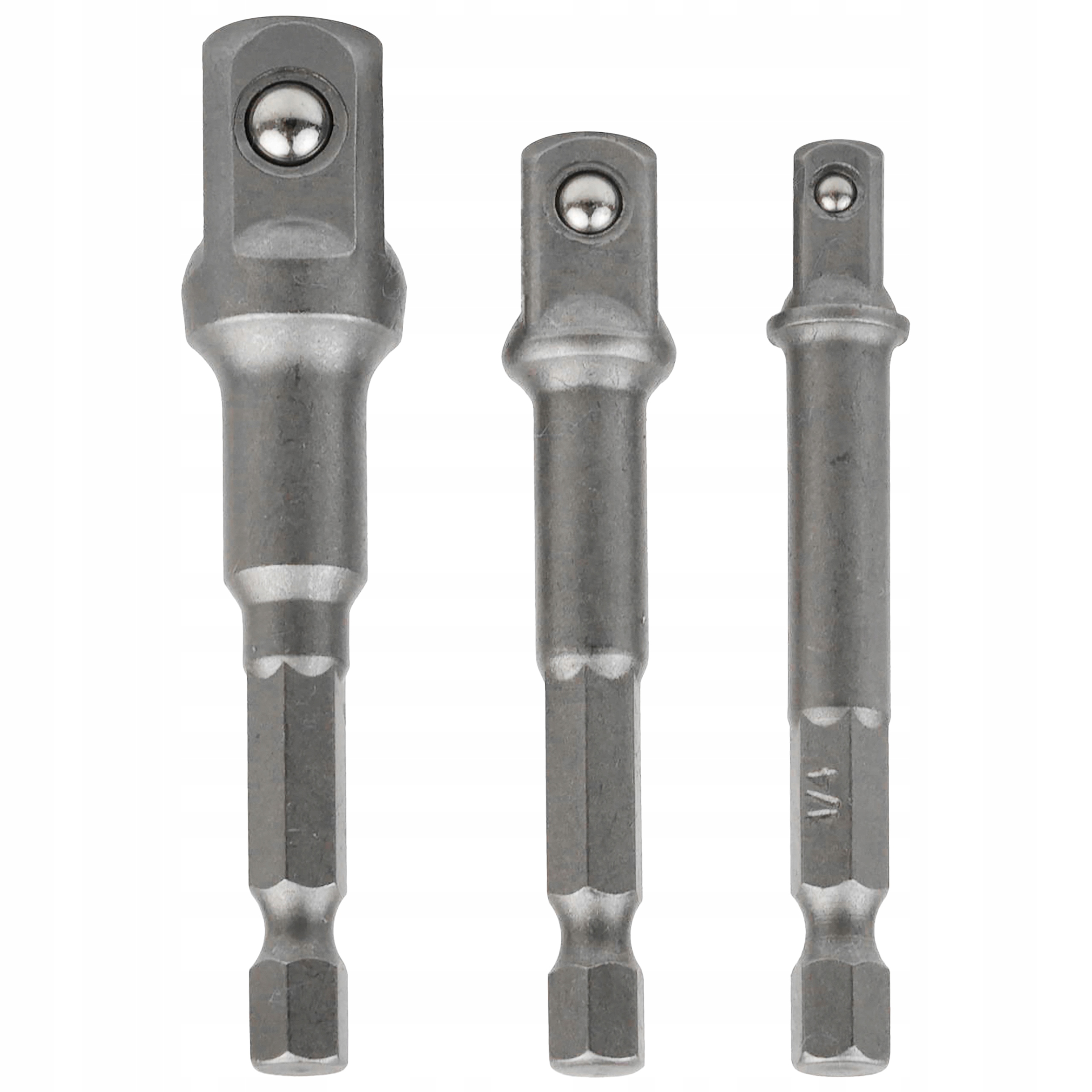 REDUKCJE NA NASADKI ADAPTERY DO WKRĘTARKI NASADKI 1/4 3/8 1/2 PRZEJŚCIÓWKI 5904204304375 za 7 ...