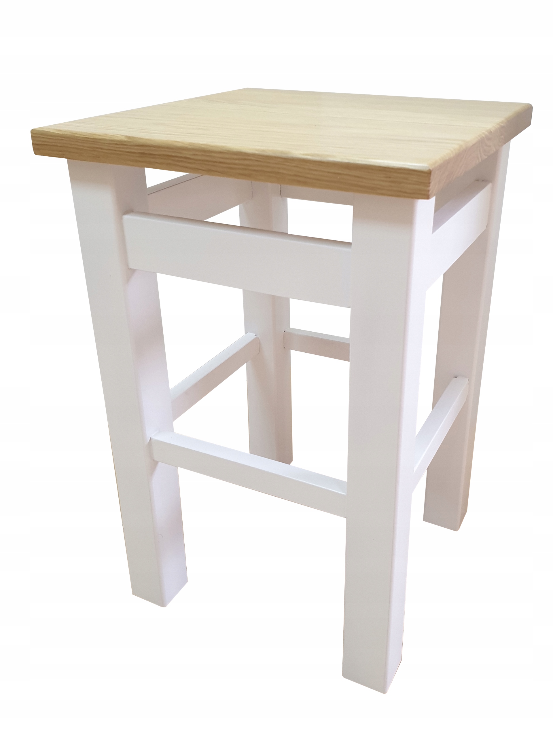 Taboret Dębowy Drewniany X w Stołki i taborety kuchenne - Największy ...