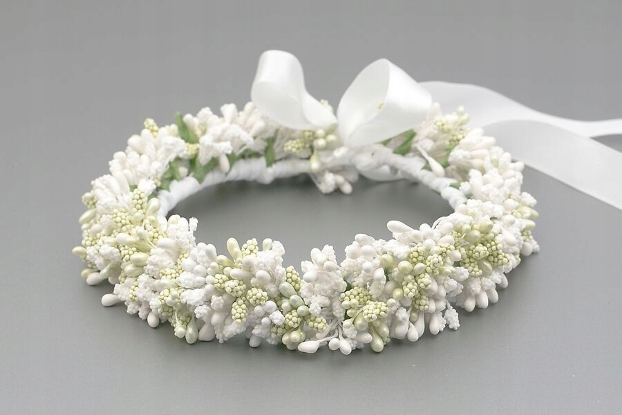 Wianki koczki komunijne jak żywe na koka 007A (5905413201929) • Cena ...