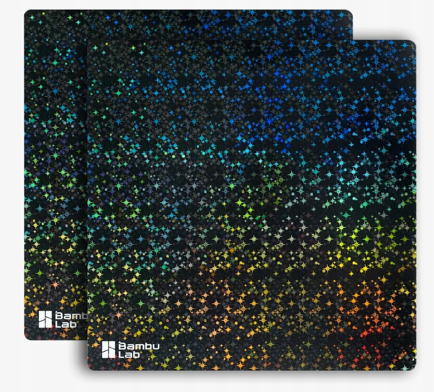Bambu Lab 3D Effect Plate - A1 mini / Spare Sheets (2pcs) / Starry ...