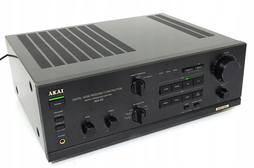 AKAI AM-55 WZMACNIACZ STEREO TOP WEJŚCIE OPTYCZNE JAPAN - Sklep, Opinie ...