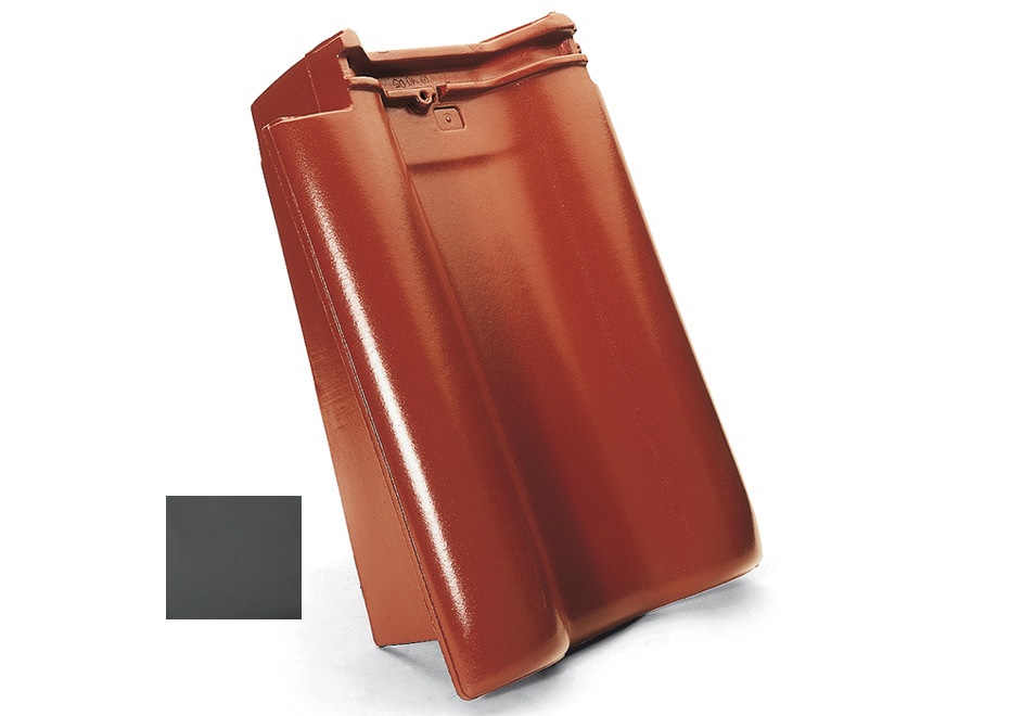 ROBEN Dachówka szczytowa lewa MONZAplus ANTRACYT • Cena, Opinie ...