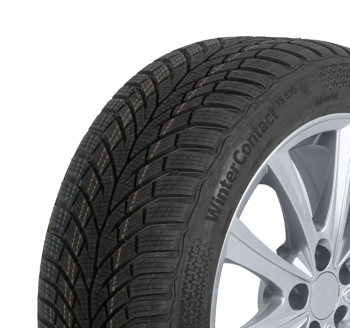 1x CONTINENTAL 185/65R15 92T WinterContact TS 870 XL zimowe 2024 r 4019238038255 za 381.10PLN z ...