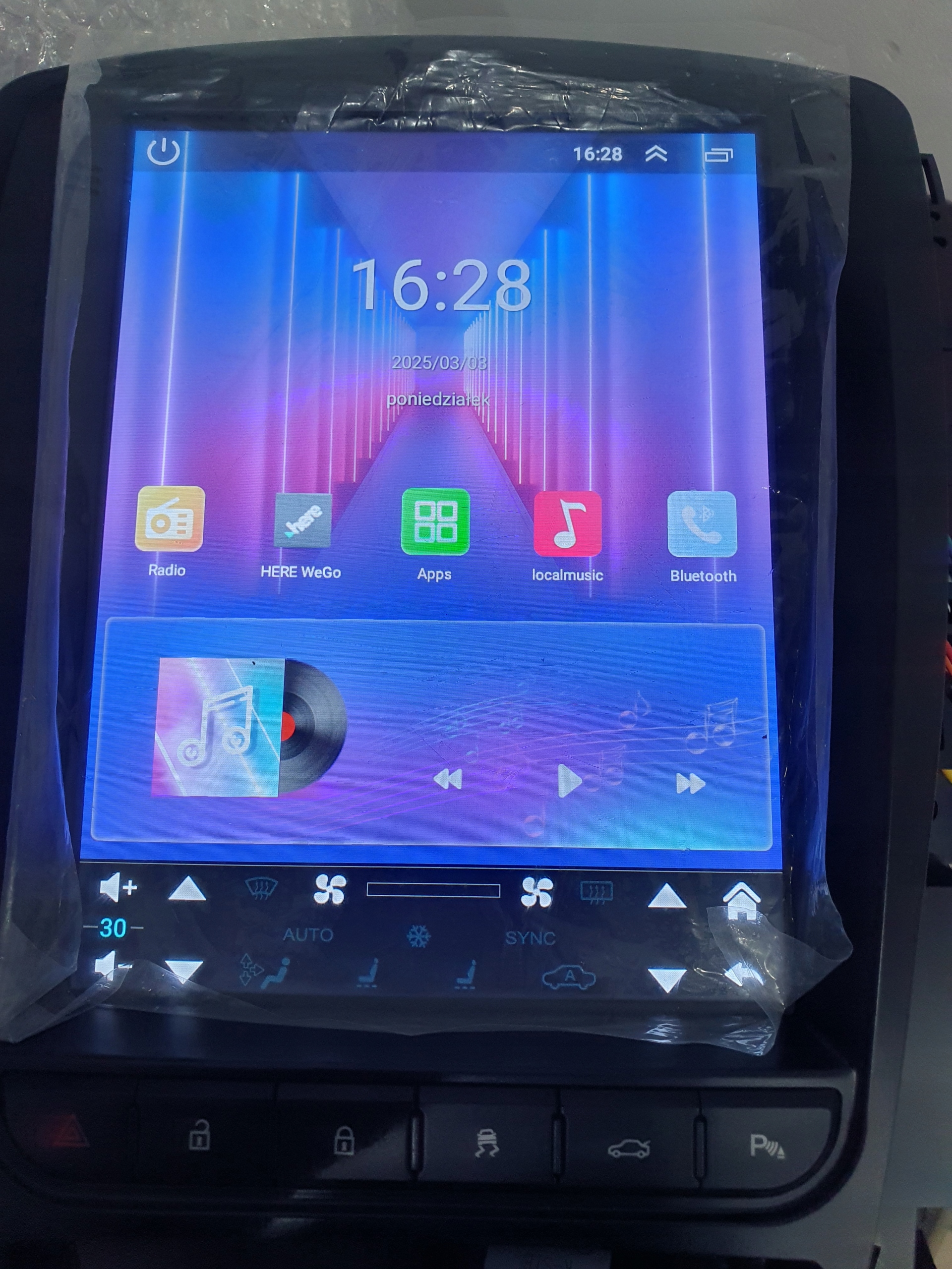 Opel Astra J CarPlay Radio FM RDS DAB+ Opcja Android GPS Nawi WiFi MP3 ...