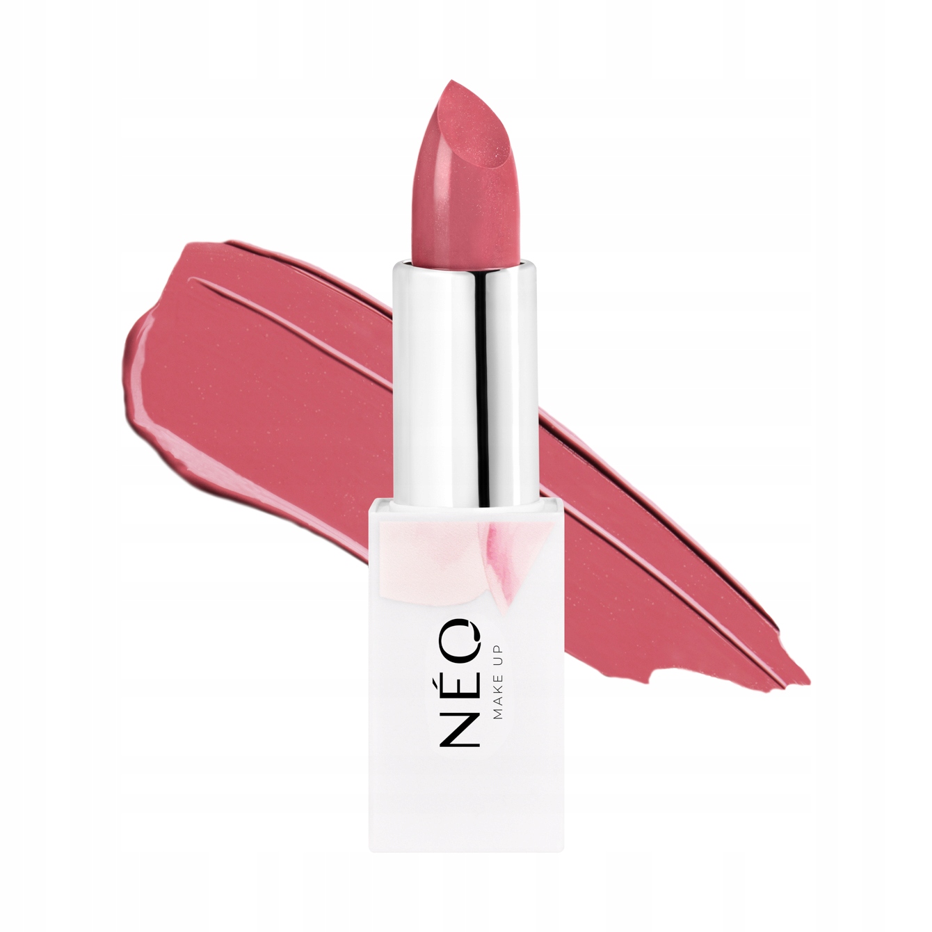 NEO MAKE UP Pomadka nawilżająca do ust SHEER LIPSTICK 04 RASPBERRY ...