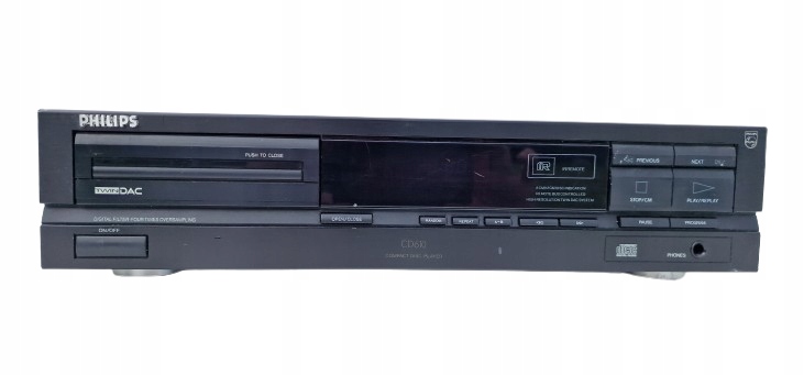 Odtwarzacz CD Philips CD610 czarny - Sklep, Opinie, Cena w Allegro