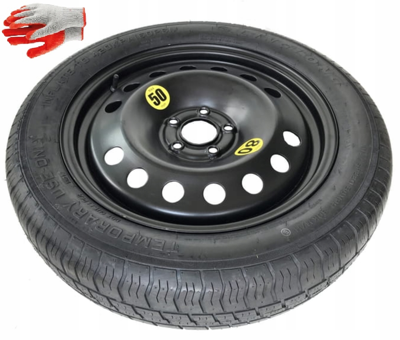Nové DOJEZDOVÉ KOLO 125/70 R19 FORD GALAXY / S-MAX / KUGA / všechny ...