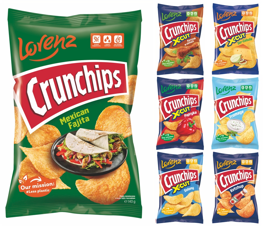 Zestaw Chipsy Crunchips MIX 6+1 Gratis (7x140g) 14595179015 - Allegro.pl