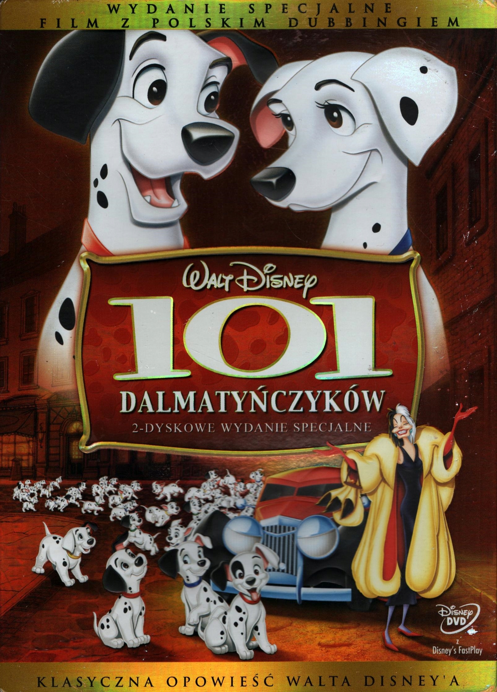 101 DALMATYŃCZYKÓW - Disney [2 DVD] płyta DVD 14663309875 - Sklepy ...