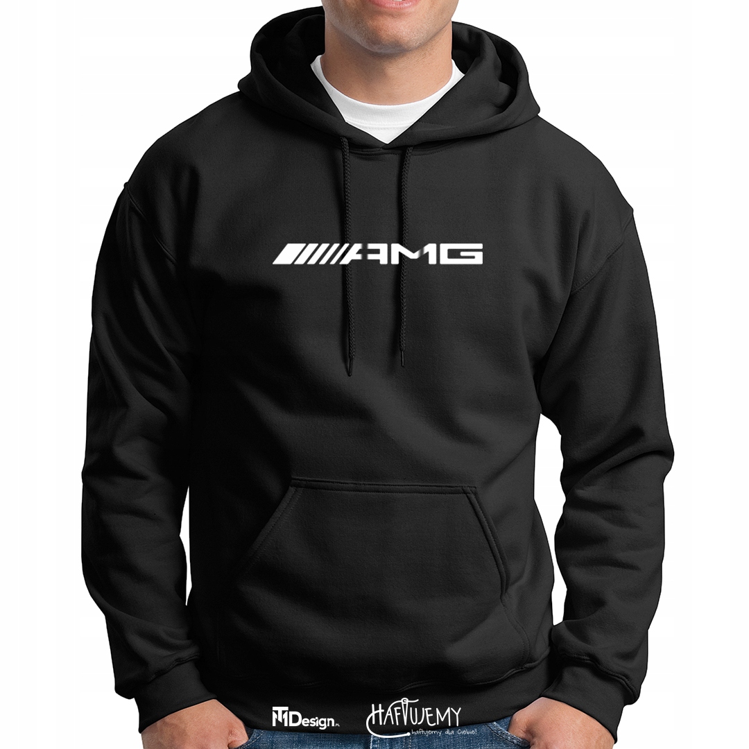 MERCEDES AMG LOGO - BLUZA HAFTOWANA Z KAPTUREM • Cena, Opinie • Bluzy ...