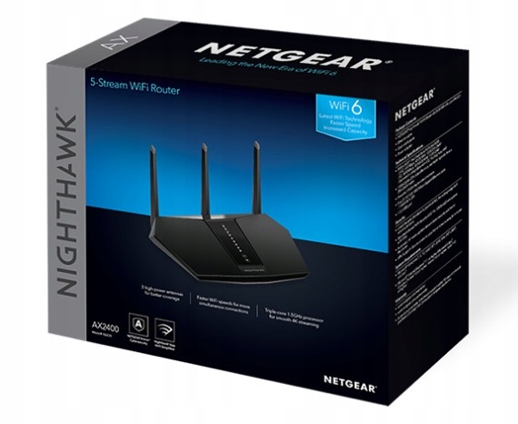 NETGEAR Nighthawk AX/5-Stream AX2400 WiFi 6 RAX30 - Sklep, Opinie, Cena ...