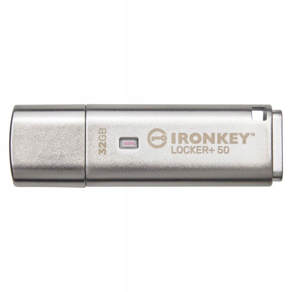 Pendrive Kingston IronKey Locker+ 50 32 GB USB 3.2 srebrny - Sklep ...
