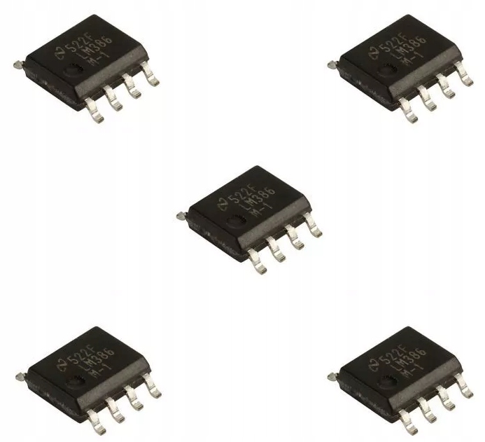 LM386 SO8 SMD UKŁAD SCALONY - Sklep, Opinie, Cena w Allegro