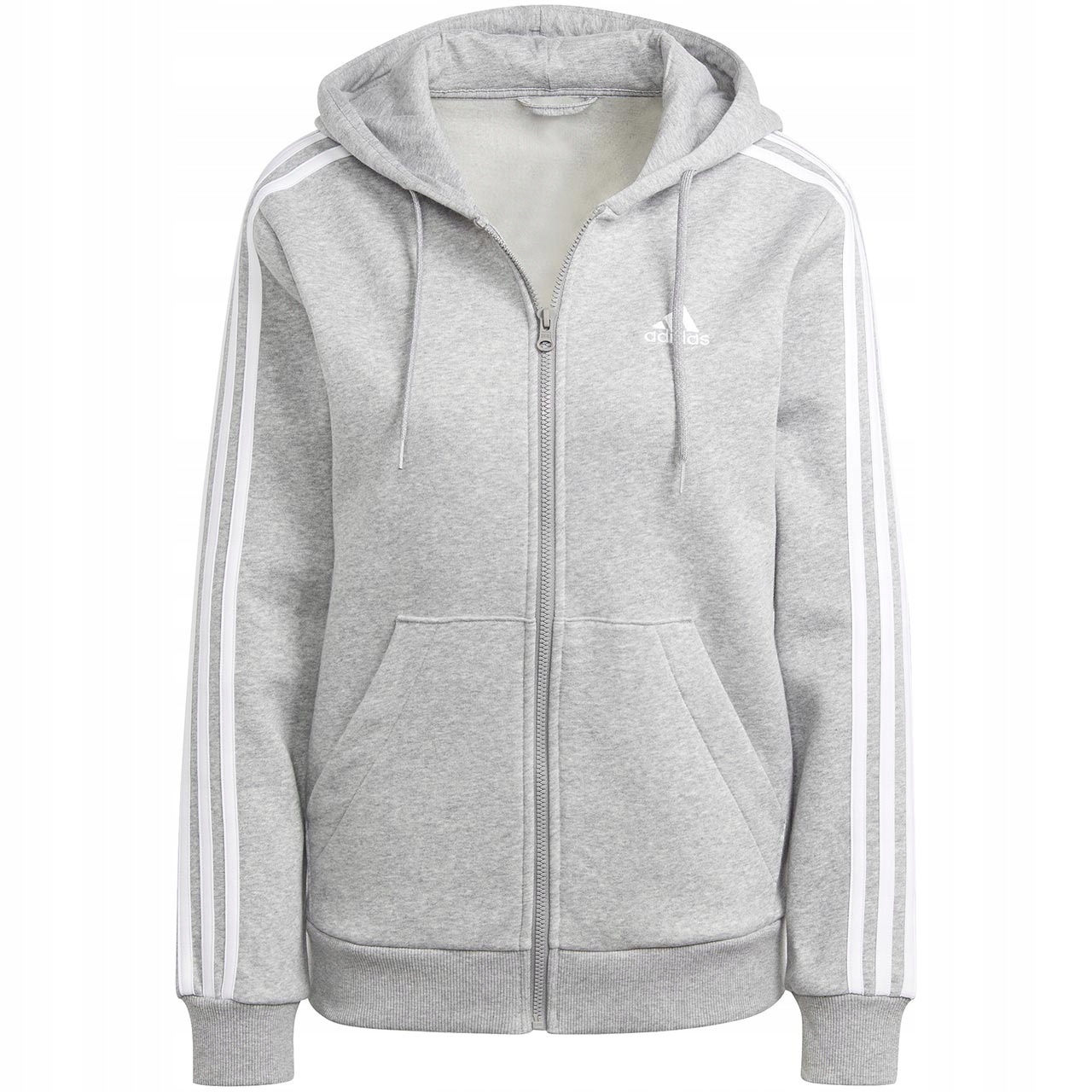 Bluza Damska Adidas Essentials 3-stripes Full-zip Fleece Im0236 Roz:l ...