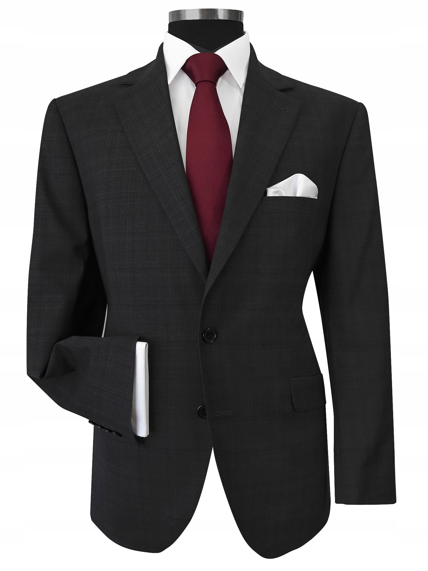 Wełniany grafitowy garnitur męski GA1 170 / 116 • Cena, Opinie ...