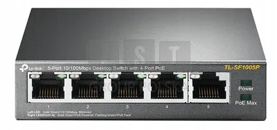 SWITCH TP-LINK TL-SF1005P - Sklep, Opinie, Cena w Allegro