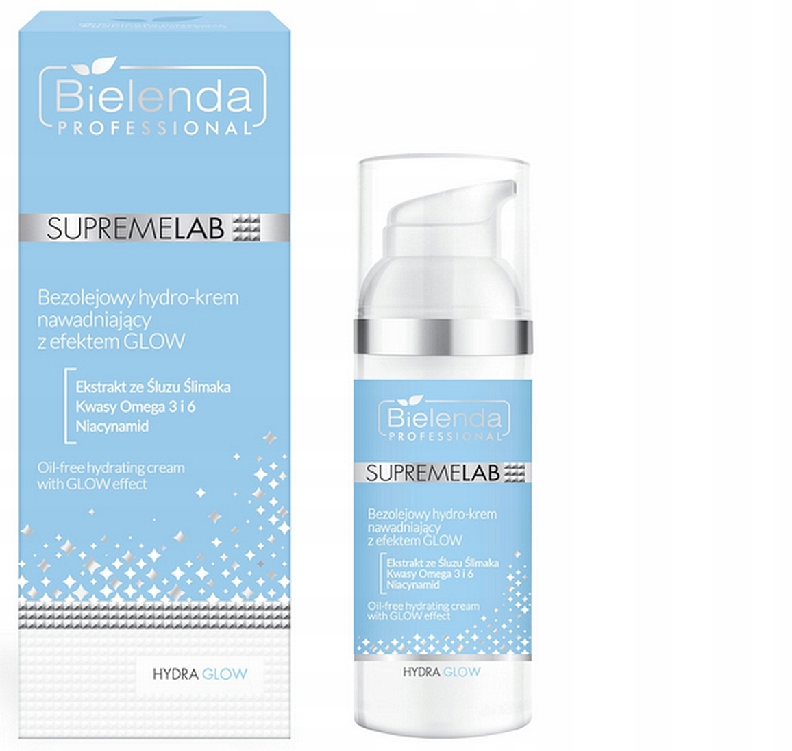 Bielenda Supremelab Hydra Glow bezolejowy krem nawadniający 50ml ...