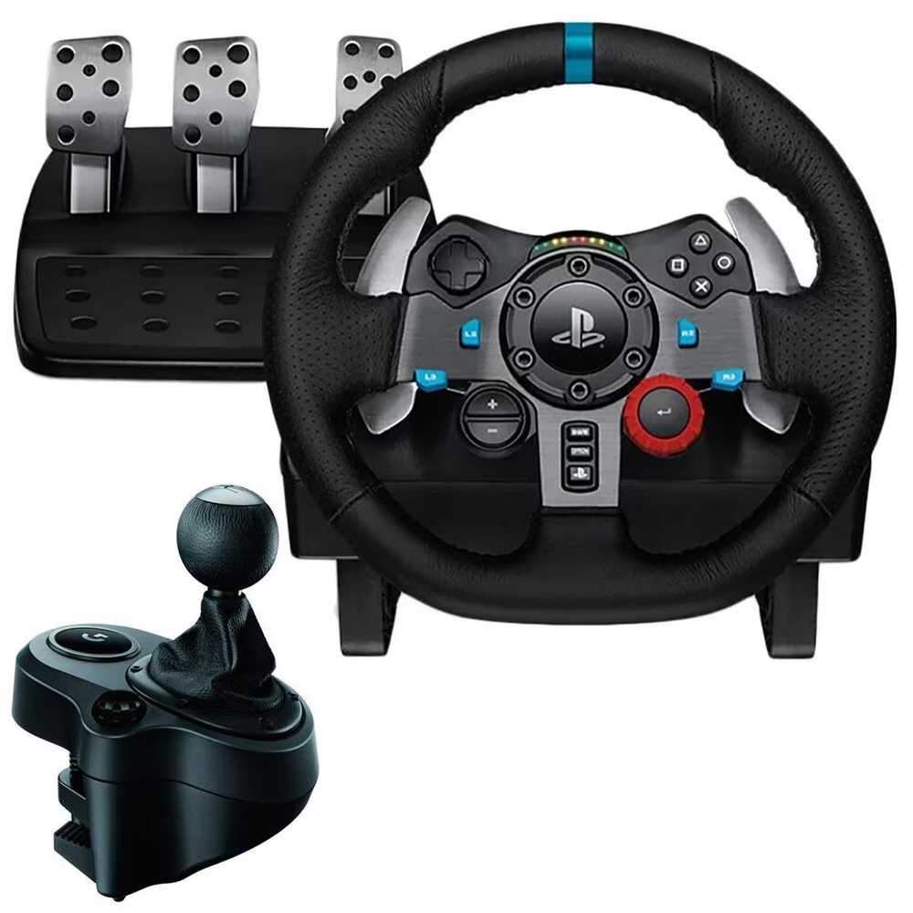 Kierownica Logitech Driving Force G29 PS4 PS5 PC + Skrzynia biegów ...
