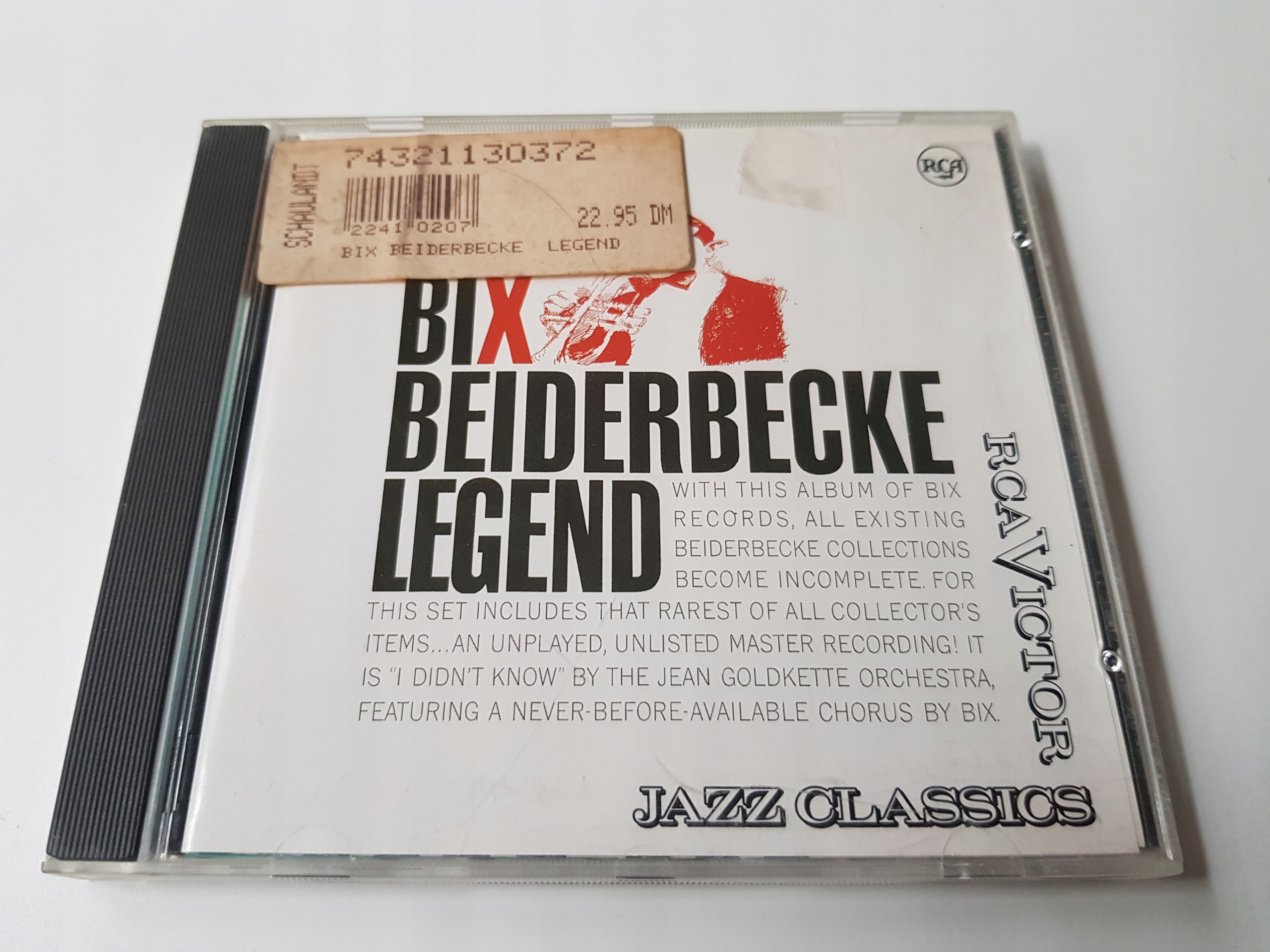 Bix Beiderbecke – The Bix Beiderbecke Legend CD • Cena, Opinie - Allegro