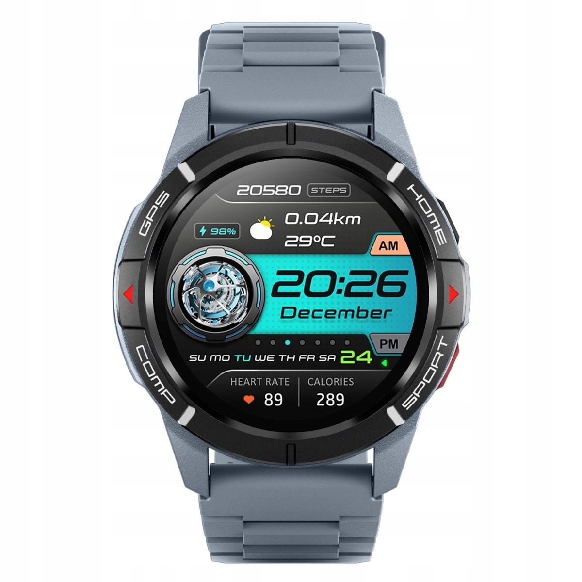 Smartwatch GS Active 1.3 cala 400 mAh Szary - Sklep, Opinie, Cena w Allegro