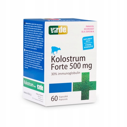 Colostrum Forte 500 - Niska cena na Allegro.pl