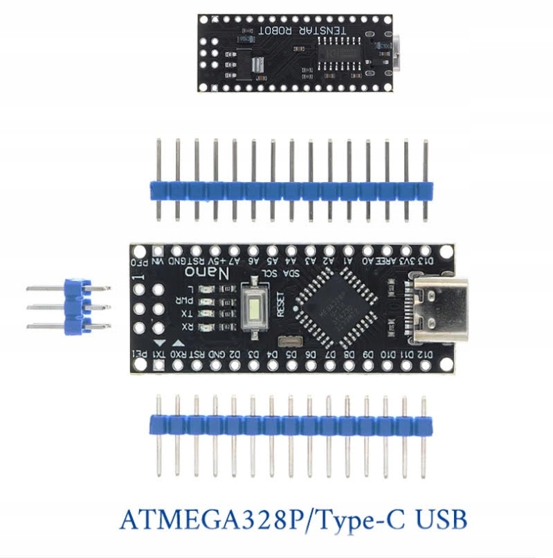 Sterownik NANO V3 ATmega328P V3.0 CH340 16MHz - Sklep, Opinie, Cena w ...