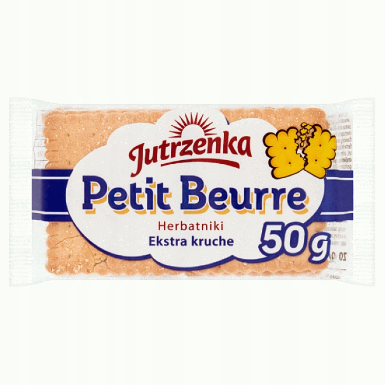Jutrzenka Herbatniki Petit Beurre 50g • Cena, Opinie - Allegro