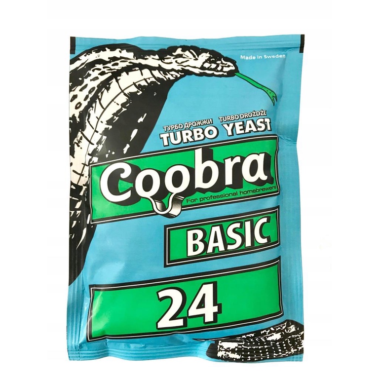 COBRA BASIC 24H DROŻDŻE GORZELNICZE COOBRA SZYBKIE (7391170226042) • Cena, Opinie • Drożdże ...