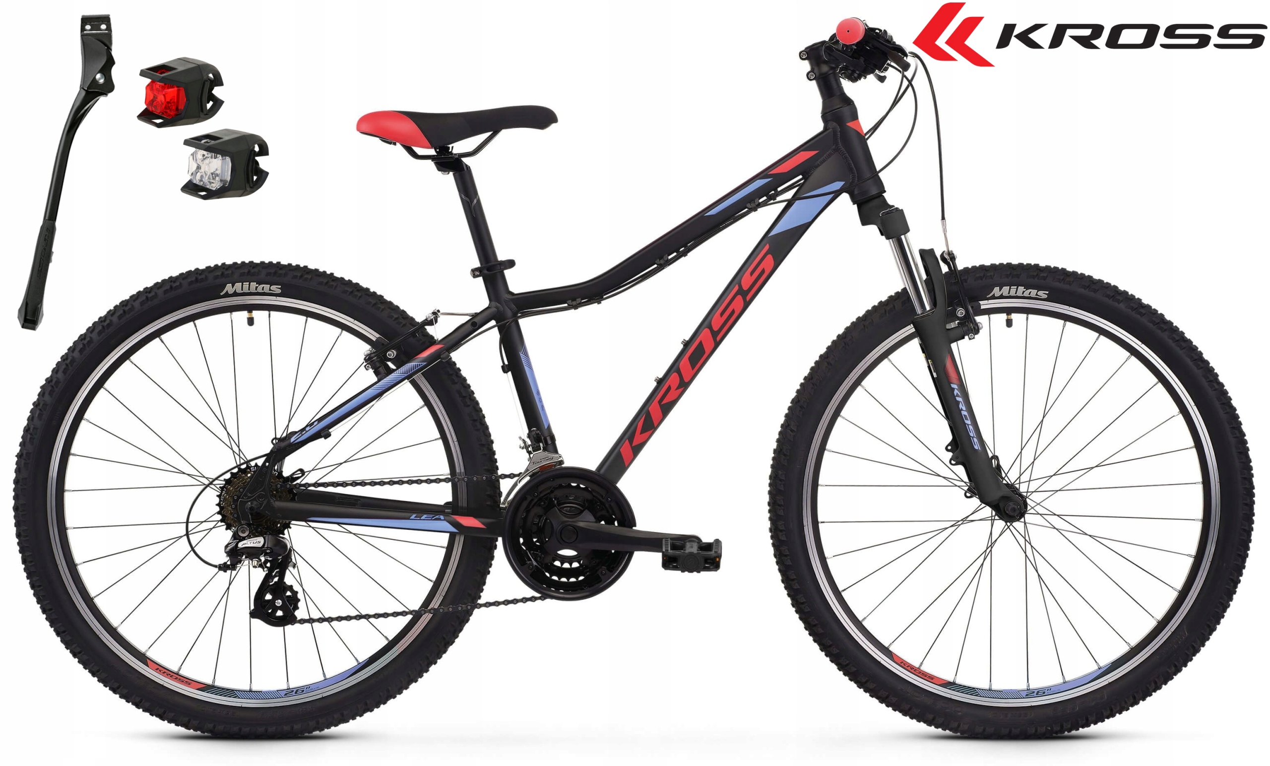 ROWER GÓRSKI DAMSKI MTB KROSS LEA 2.0 26'' XS 15'' - KRLE2Z26X15W003930 - 13160439990 - Allegro.pl