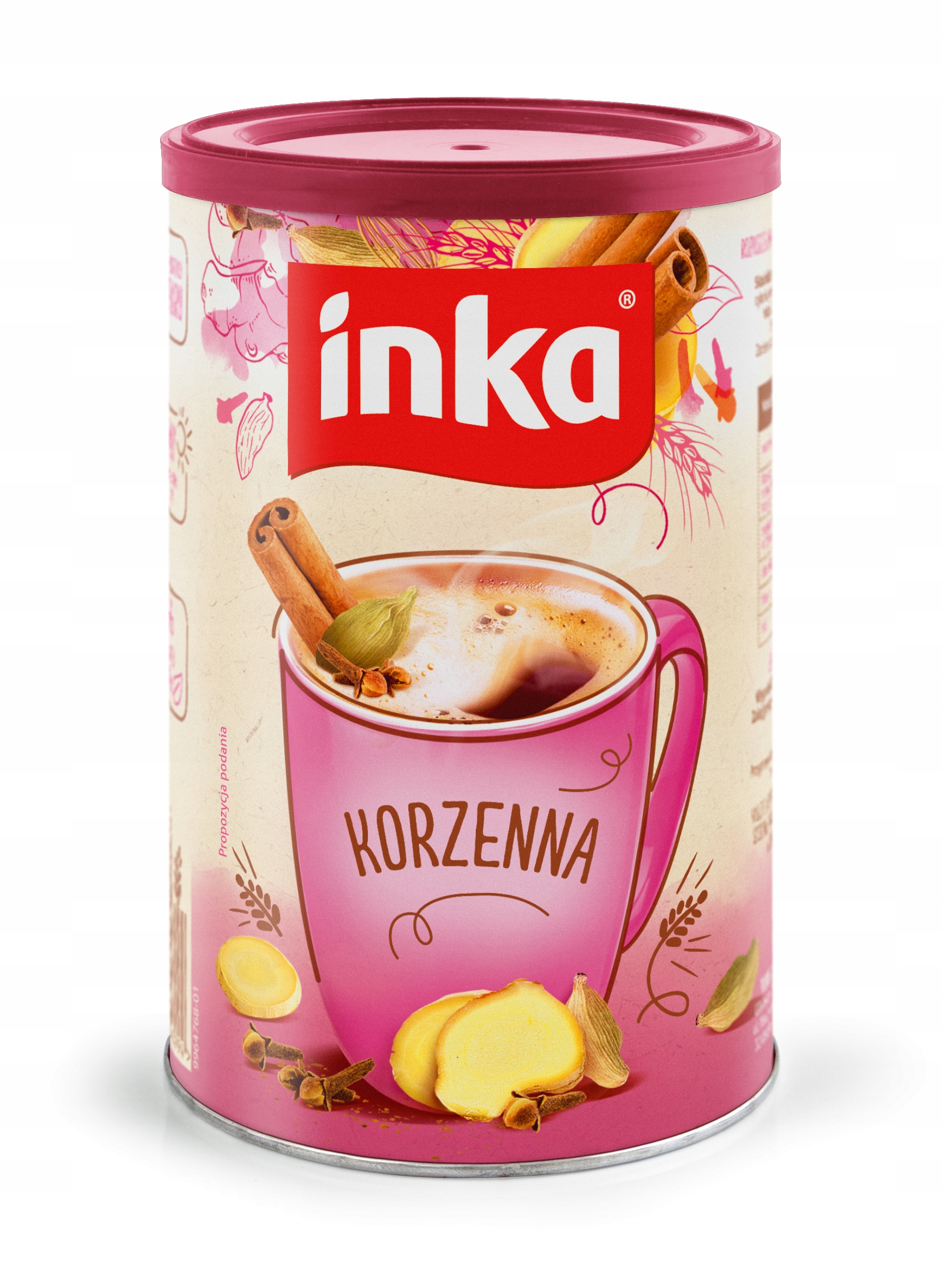 Inka kawa zbożowa korzenna 120g puszka hit 12492368834 - Allegro.pl