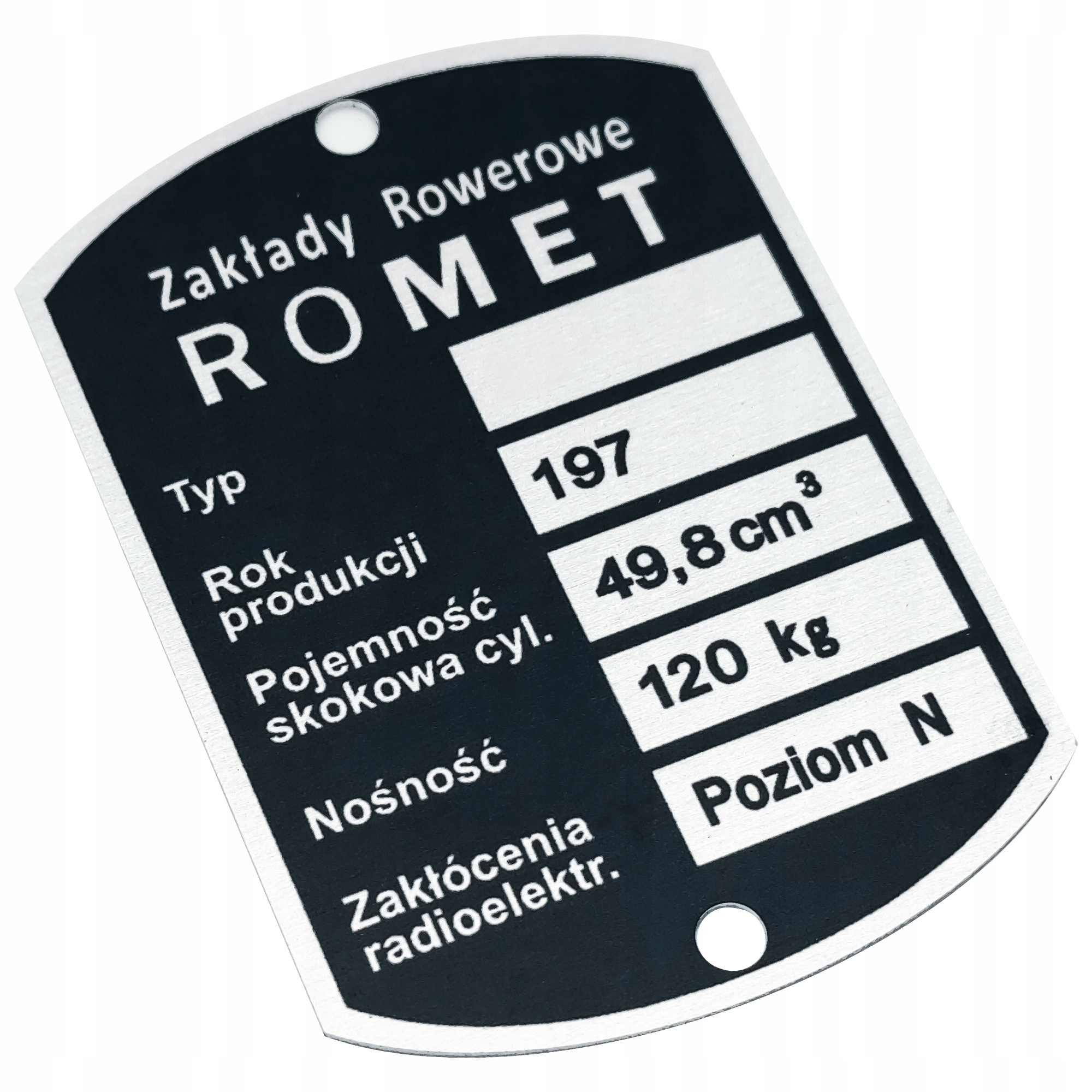 TABLICZKA ZNAMIONOWA ROMET OGAR 205 KOMAR KADET MOTORYNKA 91166 za 26 ... TABLICZKA ZNAMIONOWA ROMET OGAR 205 KOMAR KADET MOTORYNKA 91166 za 26 ...