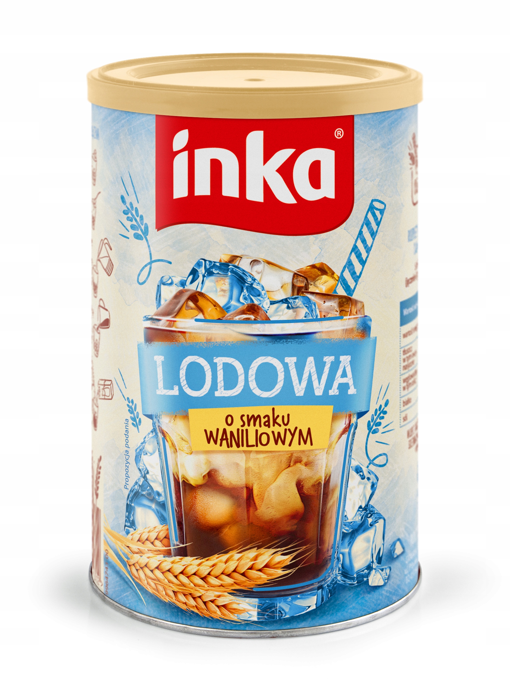 INKA LODOWA MROŻONA KAWA WANILIOWA 120g 12473209634 - Allegro.pl