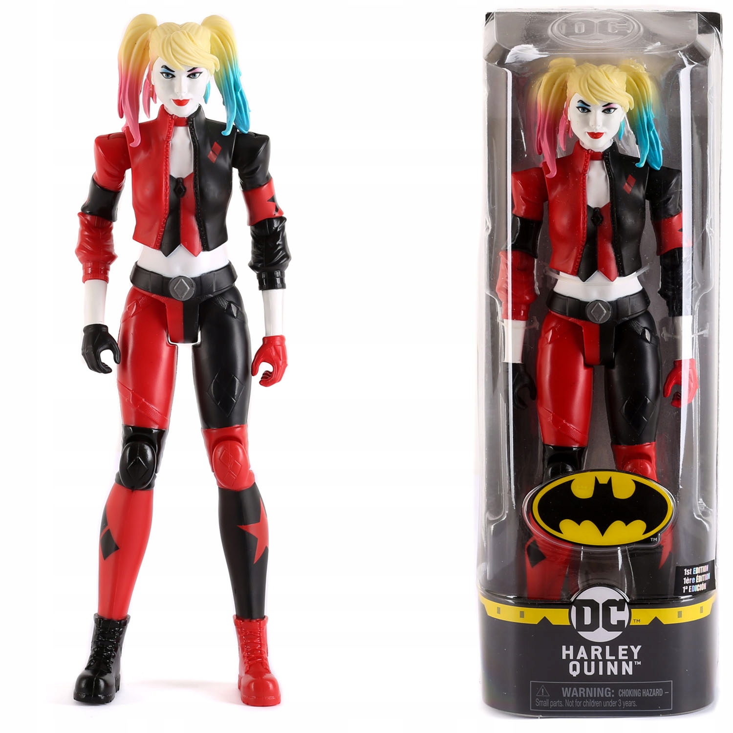 FIGURKA HARLEY QUINN DUŻA 30cm SPINMASTER 12827573545 - Allegro.pl