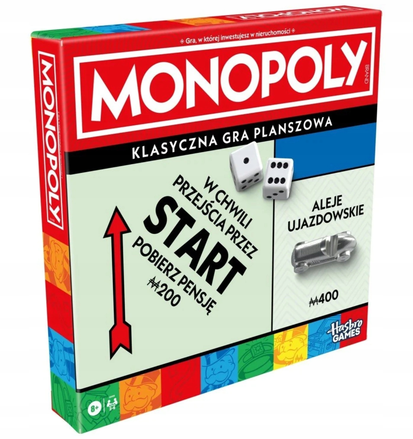 Oryginalna Gra Monopoly Classic Standard Wersja PL - Stan: Nowy 119 ...