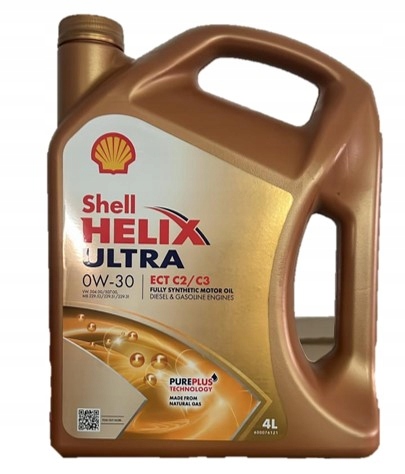 Olej Shell Helix Ultra ECT C2/C3 0W-30 4L 5011987860841 za z Trenčín - Allegro - (17416304992)