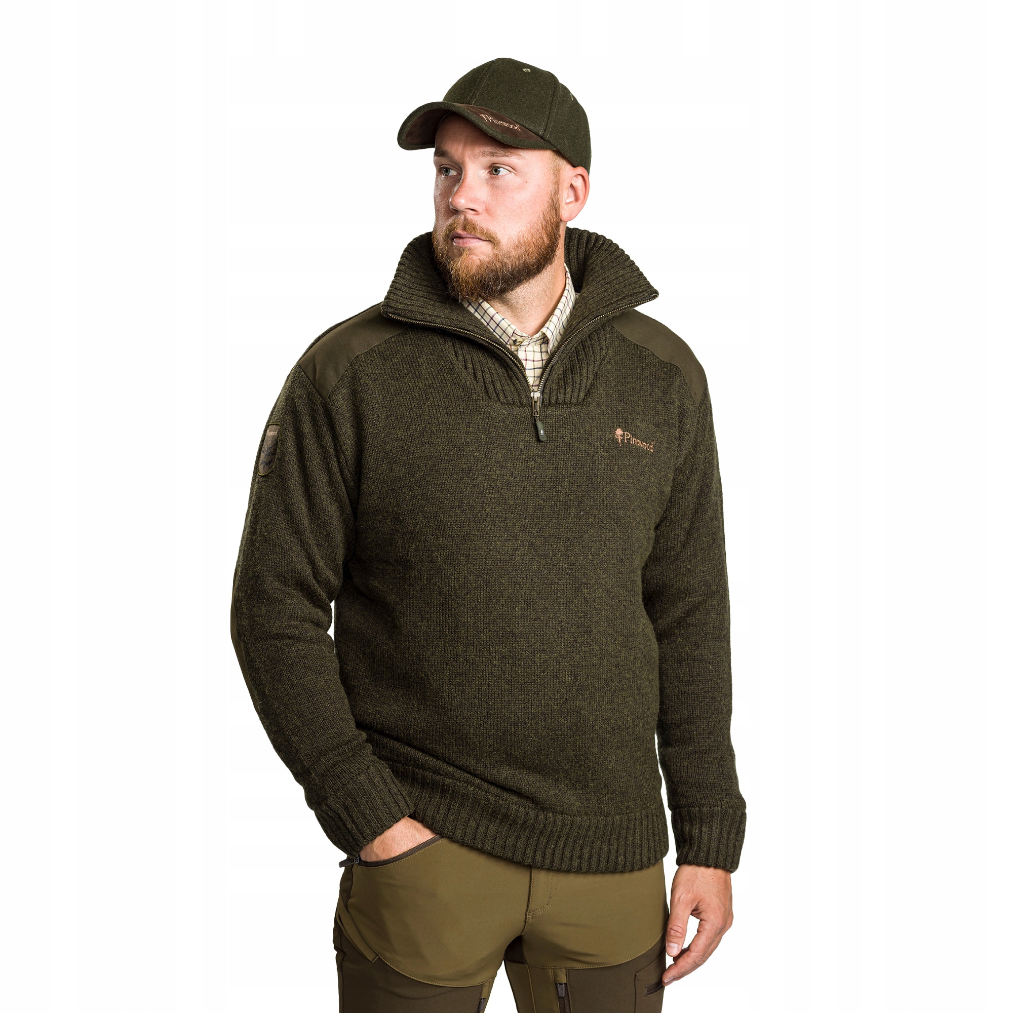 SWETER Z MEMBRANĄ PINEWOOD HURRICANE 9648/142 L - 7331090092082 ...