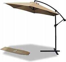 DG228 Parasol ogrodowy Vounot 300 cm Khaki (4397990510615) • Cena ...