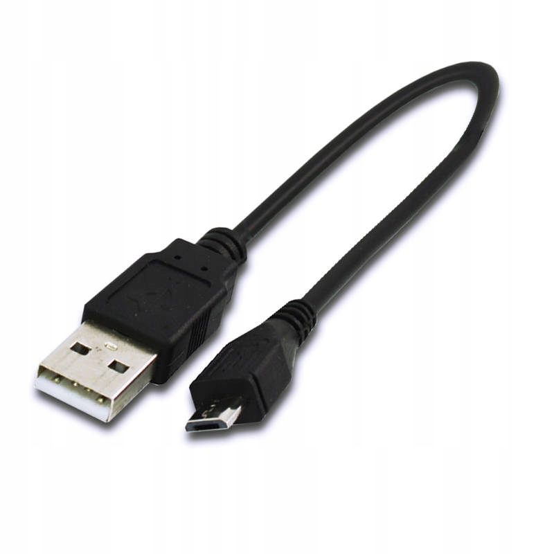 KABEL Micro-USB 20 cm TYPE B do ŁADOWARKI BANKU 5V - Sklep, Opinie ...