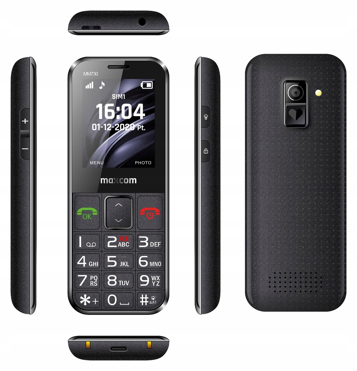 Mobilní telefon Maxcom MM730 32 MB / 32 MB 2G černý za 873.00CZK - Allegro