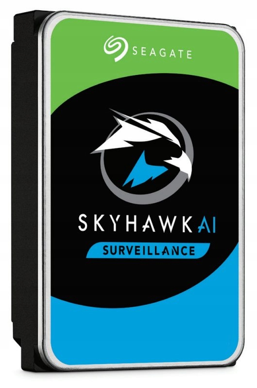 Seagate SkyHawk AI dysk twardy 8 TB 7200 RPM 256 MB 3.5" Serial ATA II - Sklep, Opinie, Cena w ...