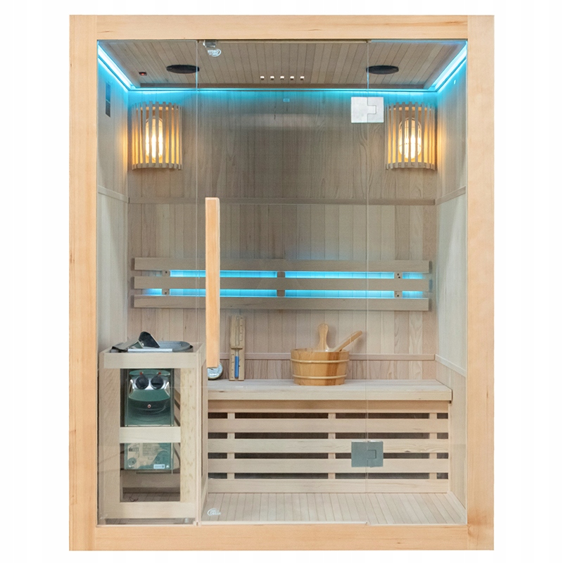 Sauna Fińska Wysokotemperaturowa Z Piecem Oslo3/Harvia 3-4 Osobowa ...