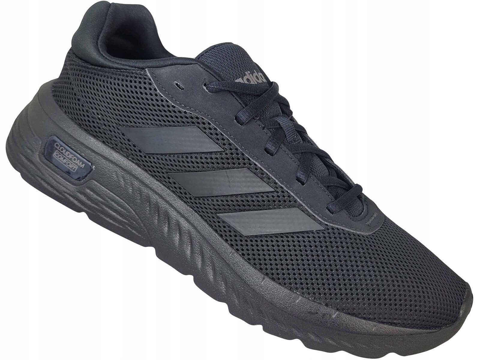 ADIDAS CLOUDFOAM COMFY IH6129 BUTY SPORTOWE MĘSKIE LEKKIE CZARNE ...
