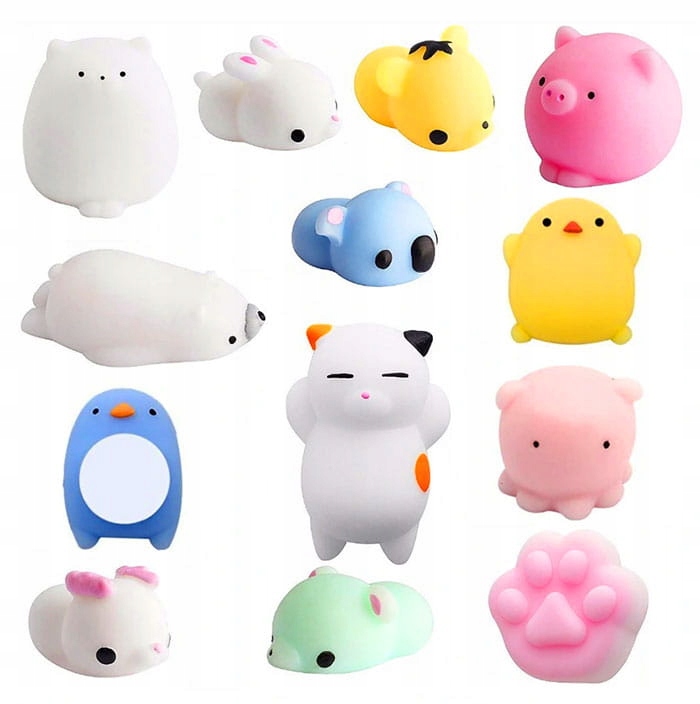 SQUISHY FIDGET GNIOTKI PUSH POP IT GNIOTEK 10SZT • Cena, Opinie ...