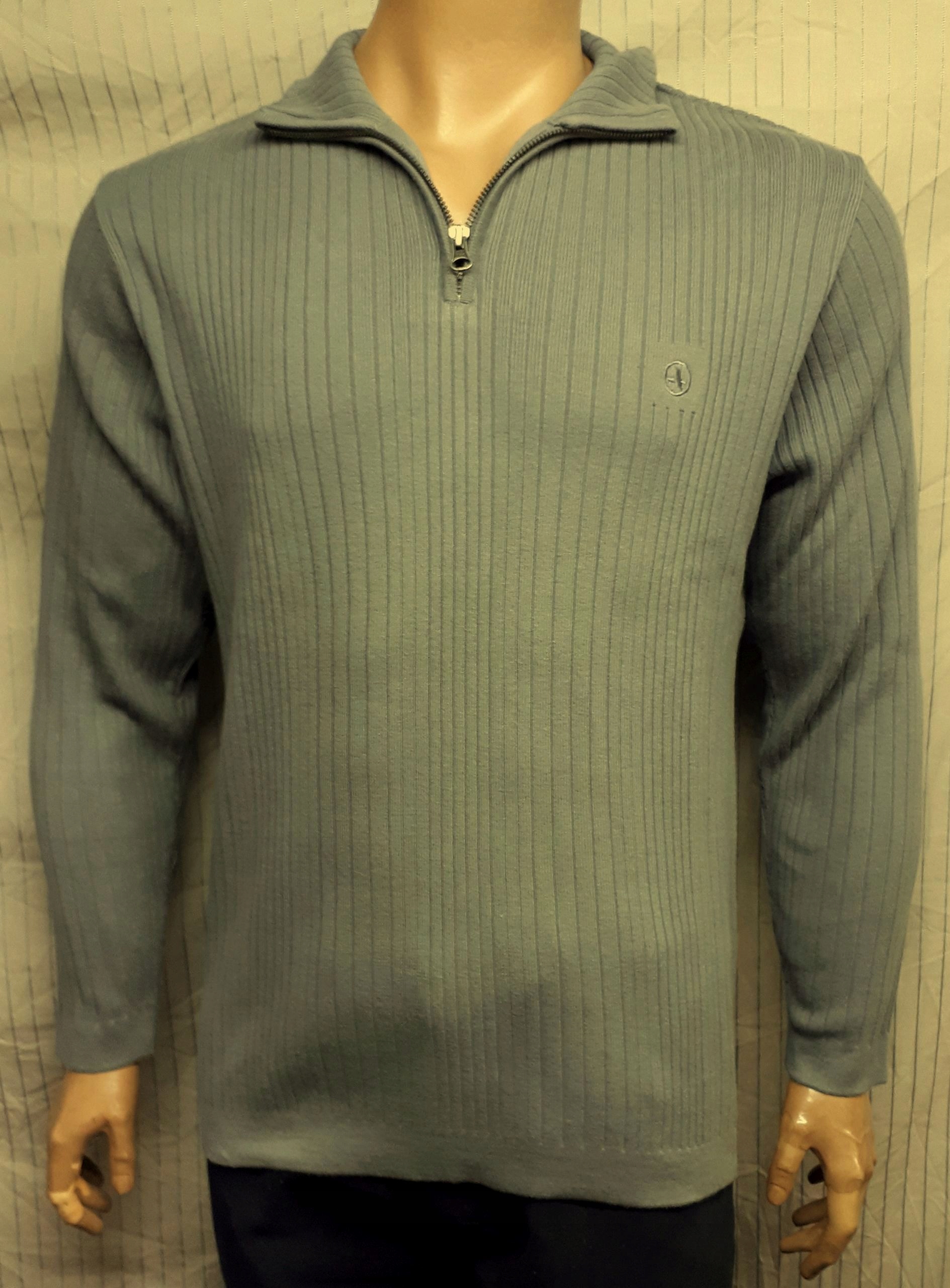 SWETR SWETER MESKI SZARY MARKOWY SUPER AIGLE M • Cena, Opinie • Swetry ...