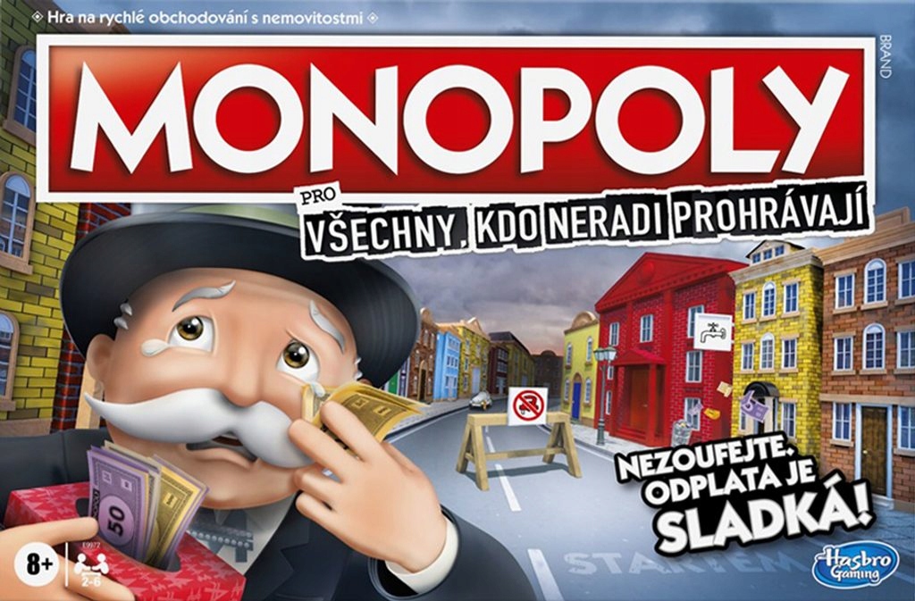MONOPOLY PRO VŠECHNY, KDO NERADI PROHRÁVAJÍ za 406 Kč - Allegro