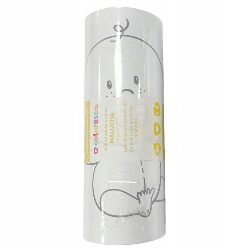 COLORESCA XXL omalovánky v roli PRO MALUCHA 1+ za 297 Kč - Allegro