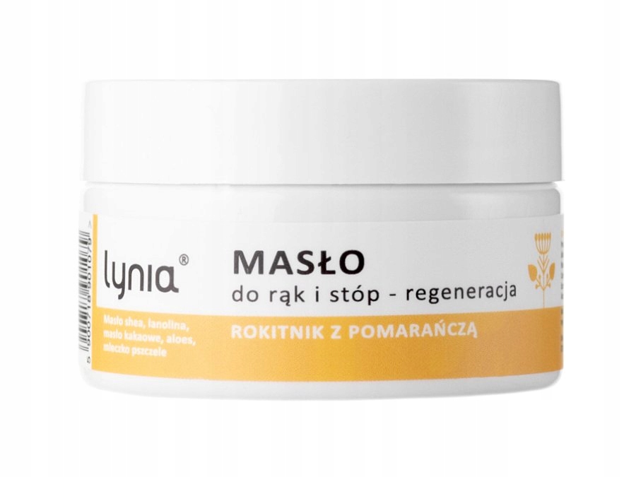 LYNIA Masło do Rąk i Stóp Pomarańcza i Rokitnik 13230728341 - Allegro.pl